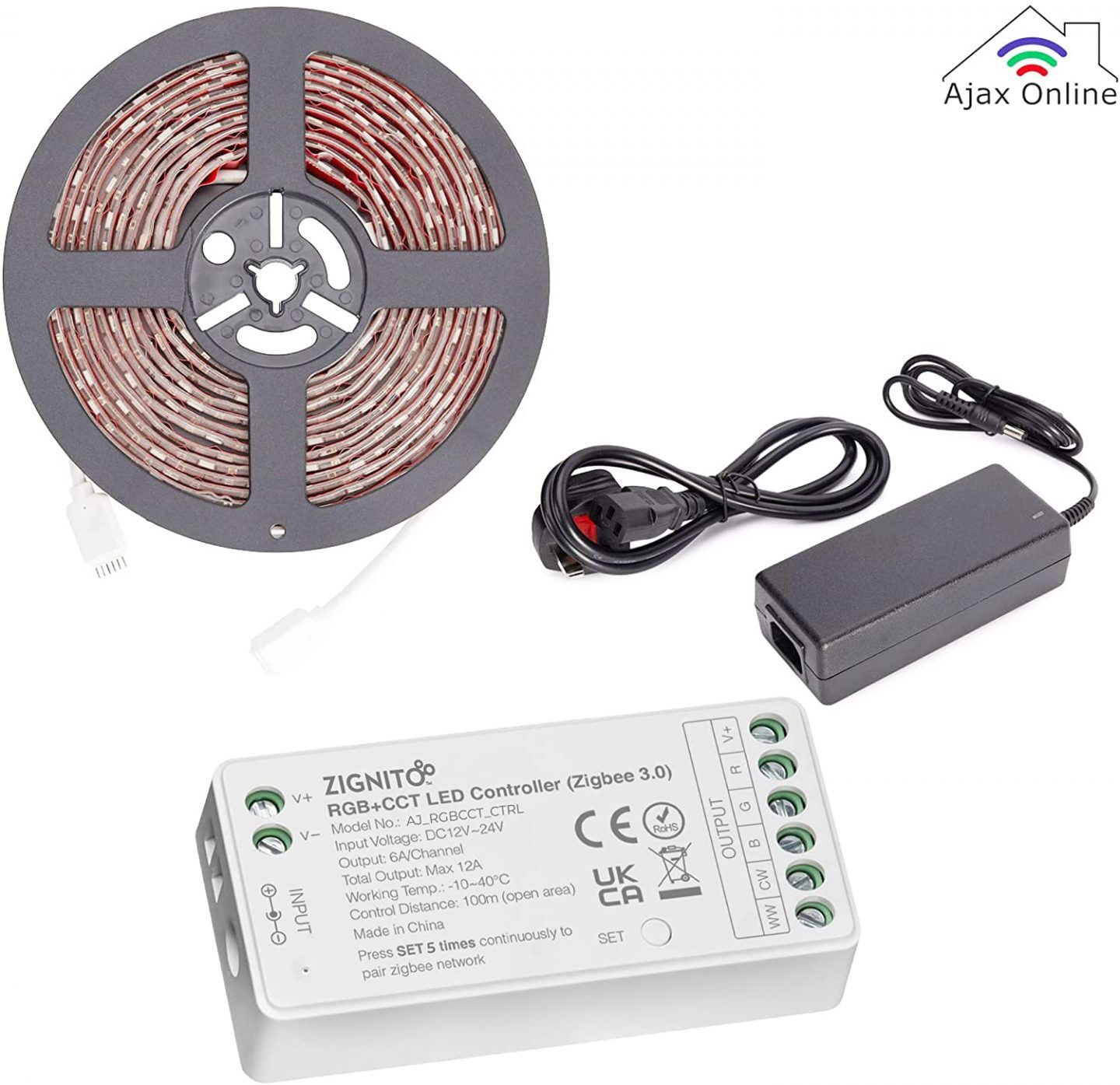 Smart Zigbee LED Strip Kit - RGBW + CW - Home Automation Made Easy